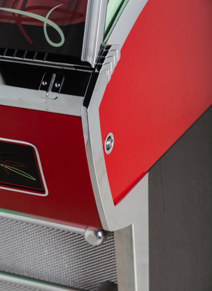 Long Player Full Size LP Jukebox - Black